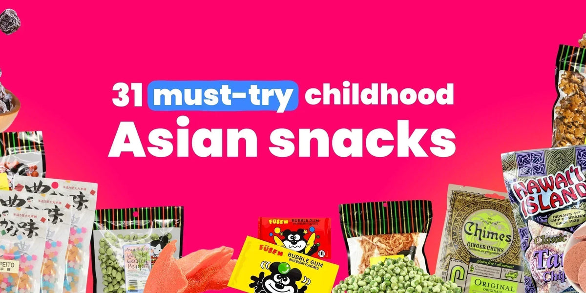 31 Must Try Childhood Asian Snacks