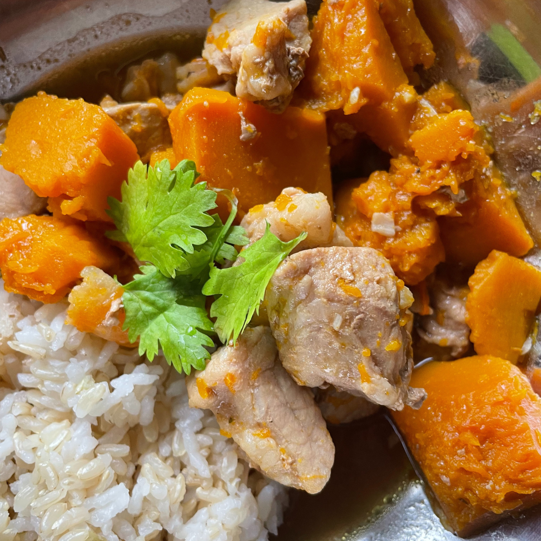Easy Hawaiian Pumpkin & Pork Recipe: Snack Hawaii