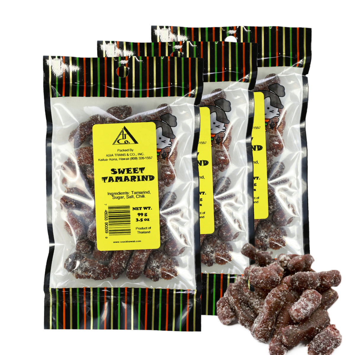 Sweet Tamarind Candy (Tamarindo) | Asian & Hawaiian Snacks