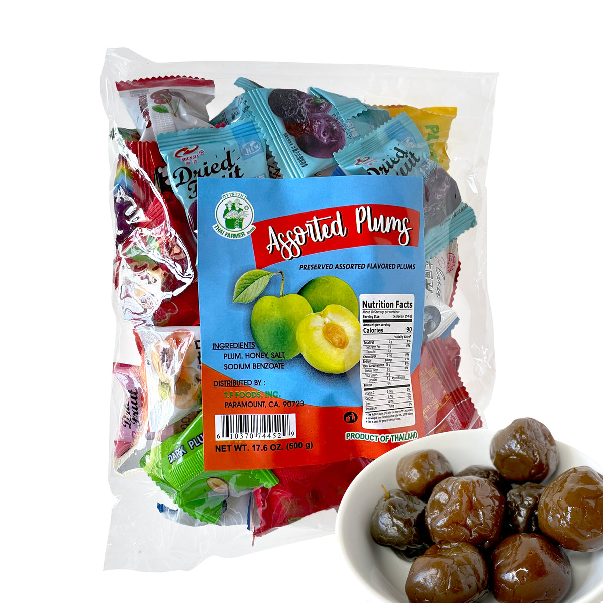 Buy Assorted Preserved Plums at Snack Hawaii: Aspartame Free