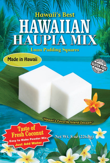 Hawaii's Best Haupia Mix: Easy Coconut Pudding Dessert