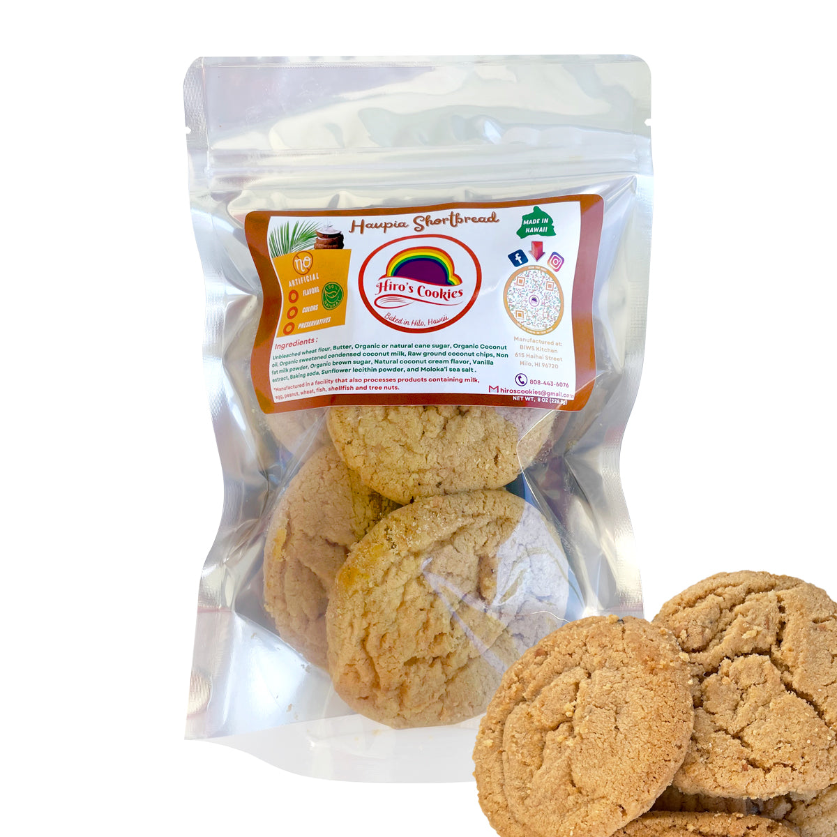 Hiro’s Hawaiian Haupia Shortbread Cookies: Snack Hawaii