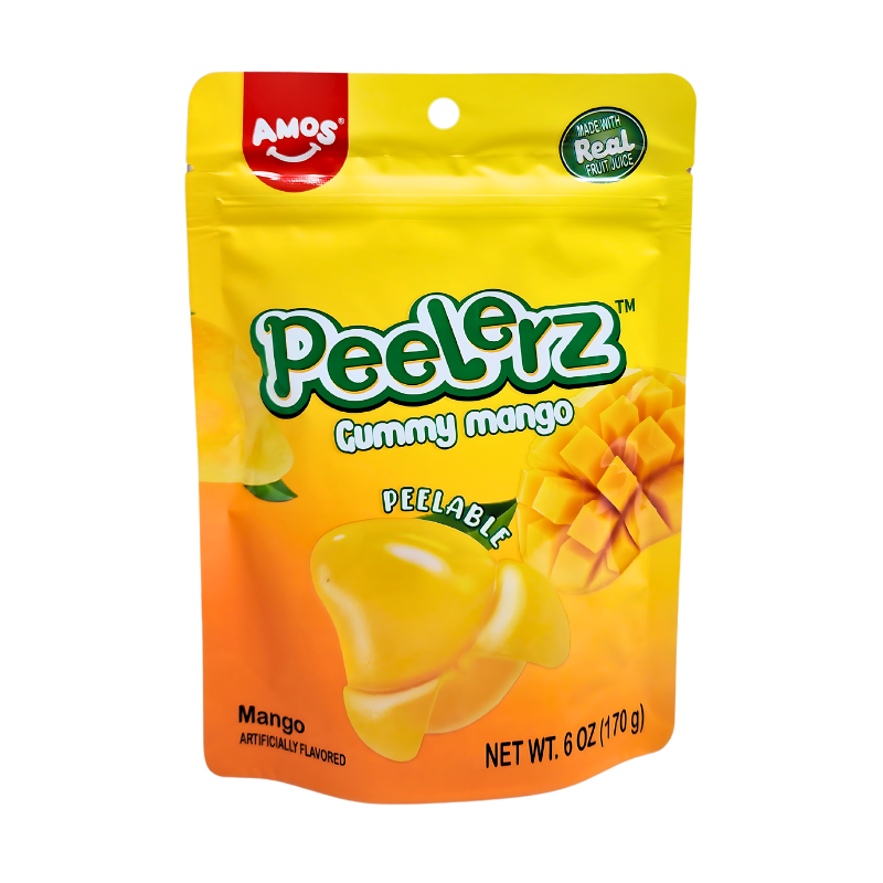 Enjoy Peelerz Peelable Mango Gummy by Amos: Snack Hawaii