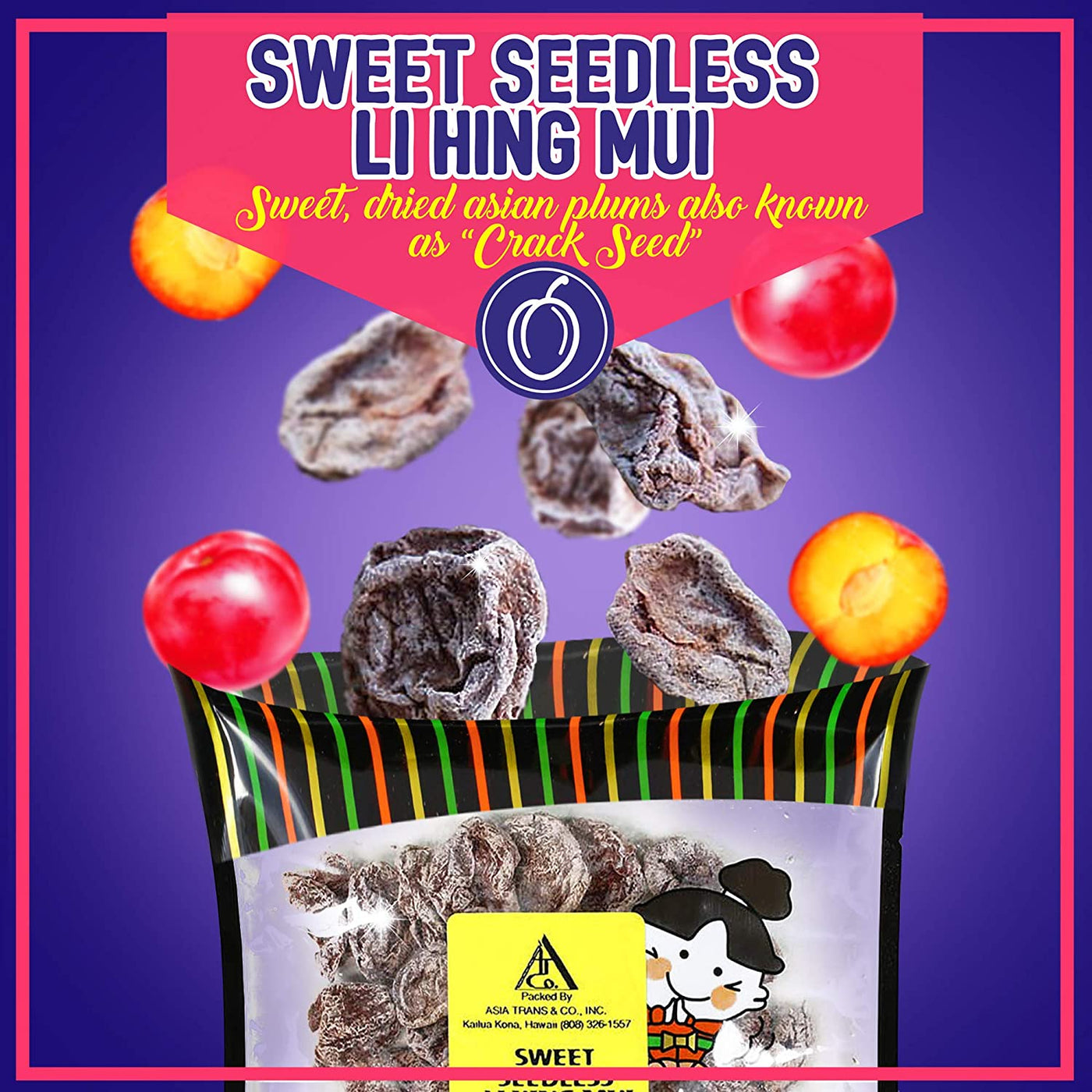 Sweet Seedless Li Hing Mui | Asian Snacks | Hawaiian Candy — Snack Hawaii