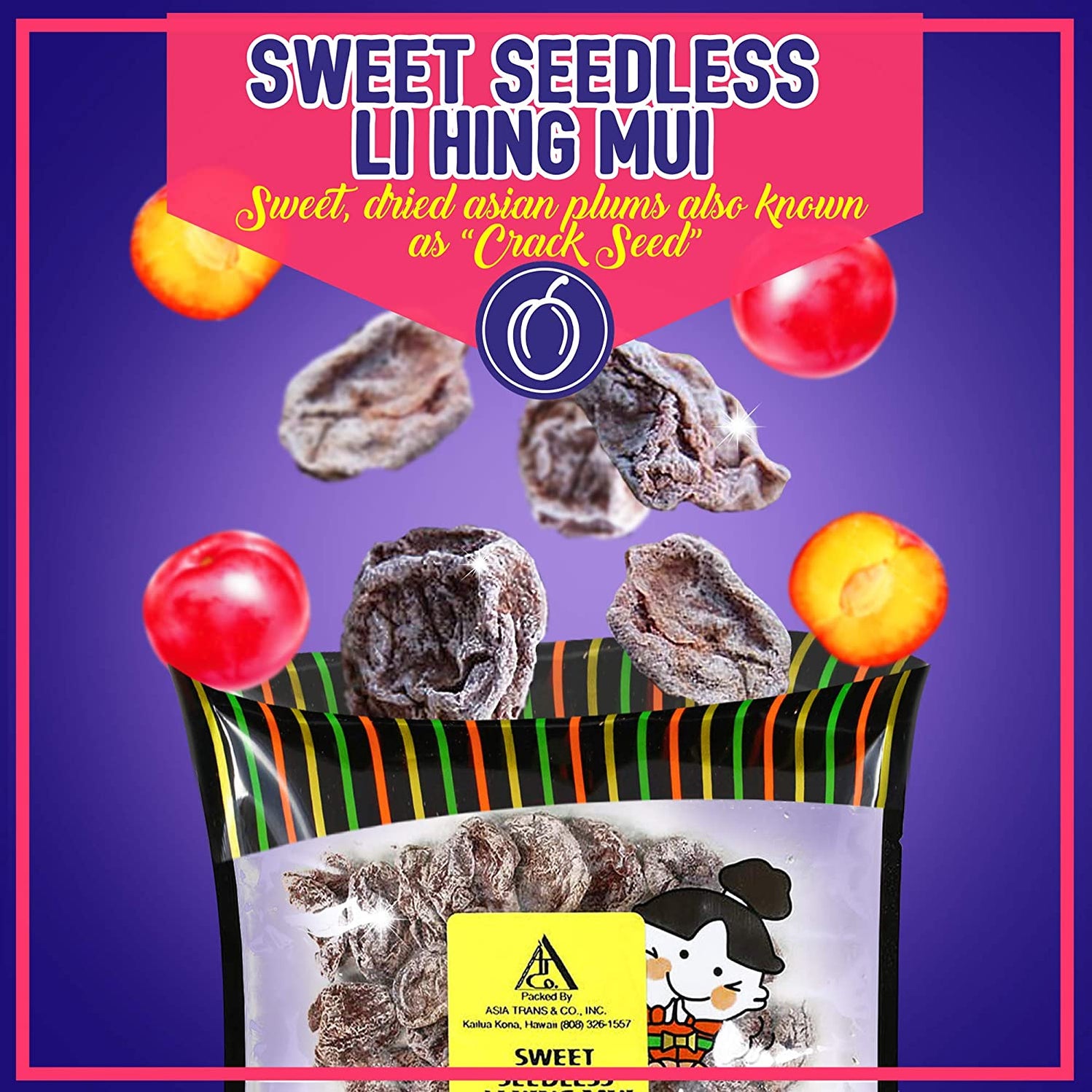 Sweet Seedless Li Hing Mui | Asian Snacks | Hawaiian Candy — Snack Hawaii