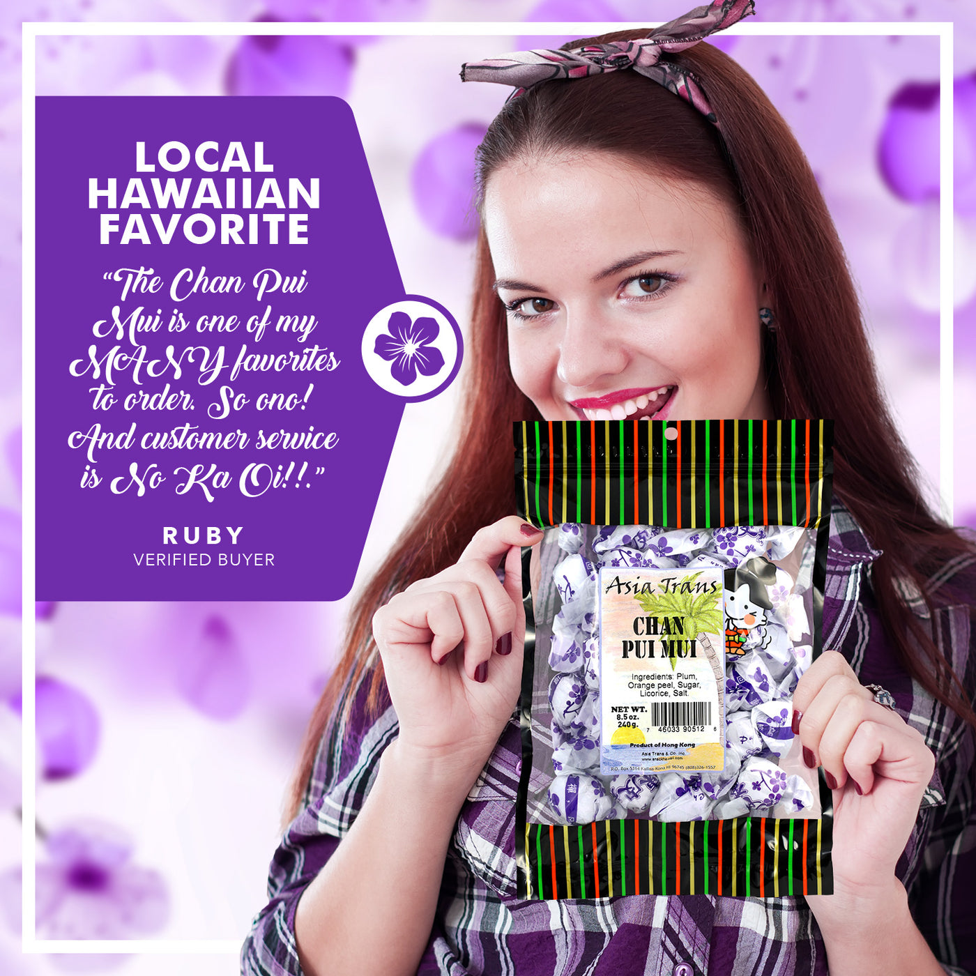 Chan Pui Mui Traditional Plum Candy | Best Asian Snacks — Snack Hawaii