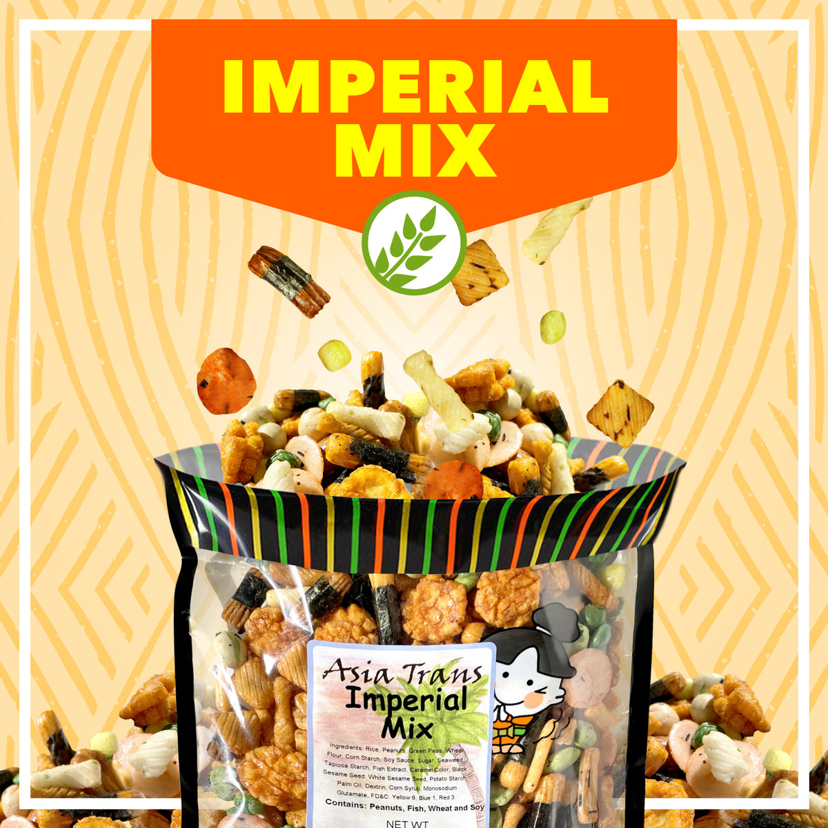 Imperial Mix Hawaiian Snack Blend - 9 oz Bag | Snack Hawaii