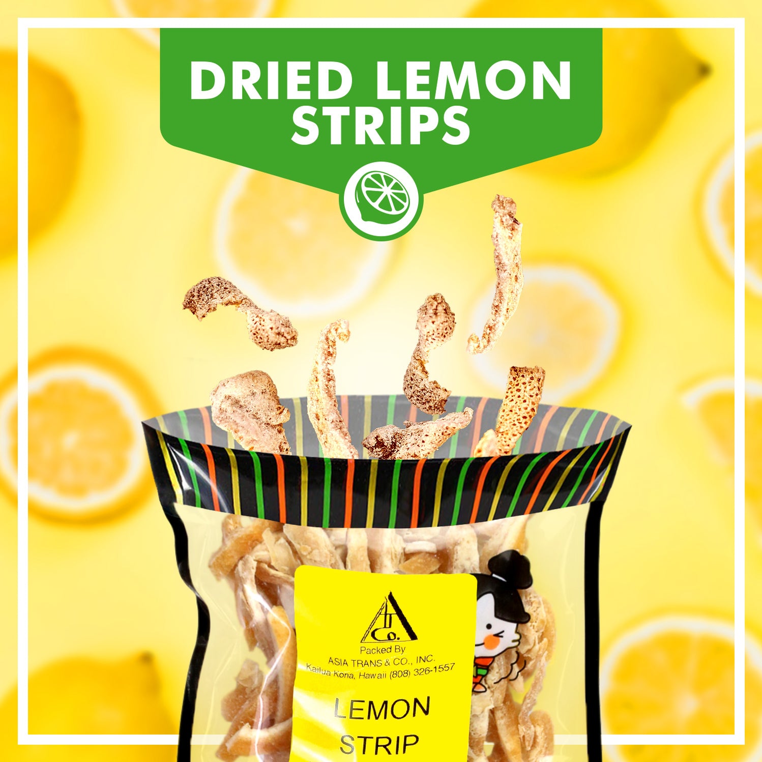 Order Lemon Strips Online | Popular Asian Snacks — Snack Hawaii