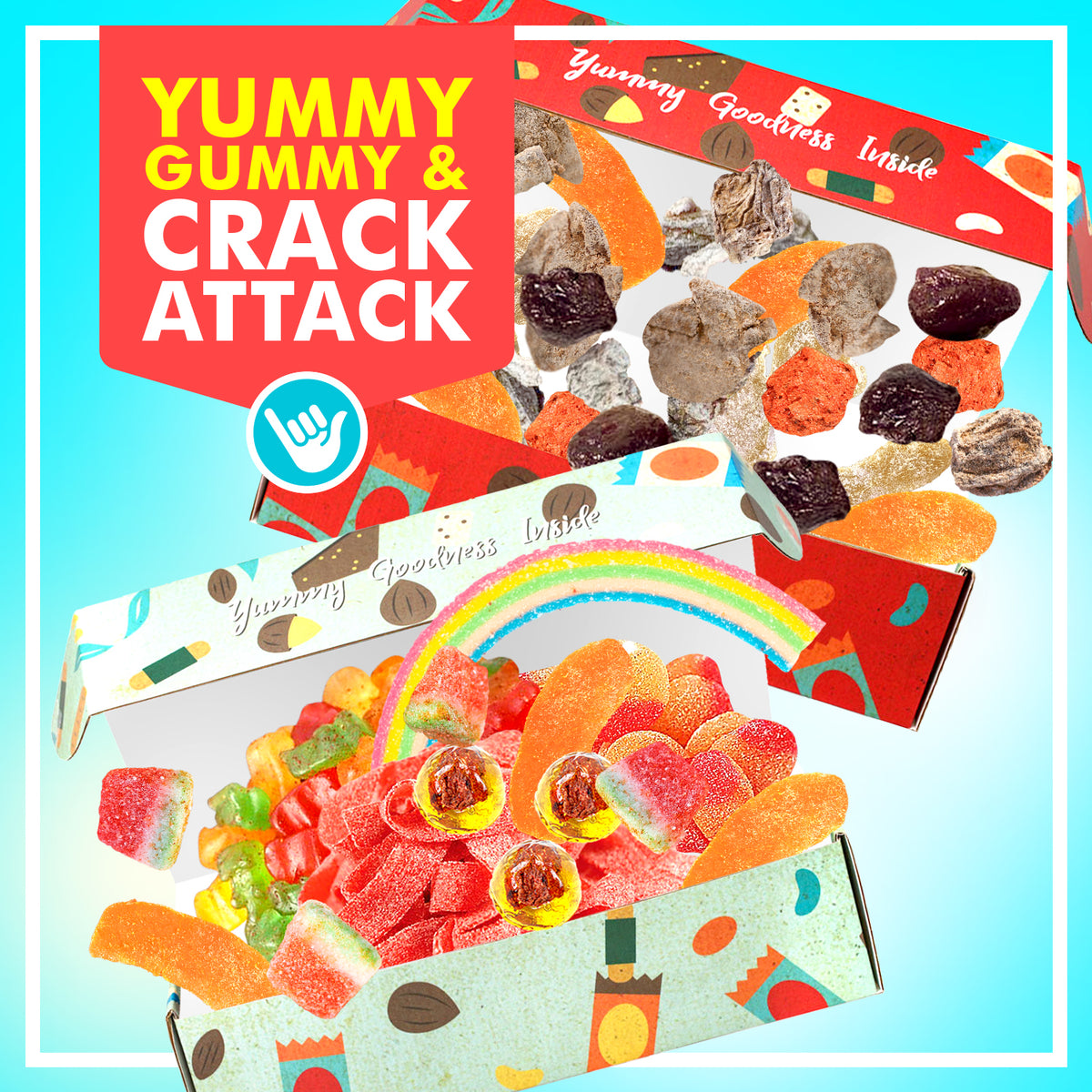 Yummy Gummy & Crack Attack - Combo Bundle | Snack Hawaii