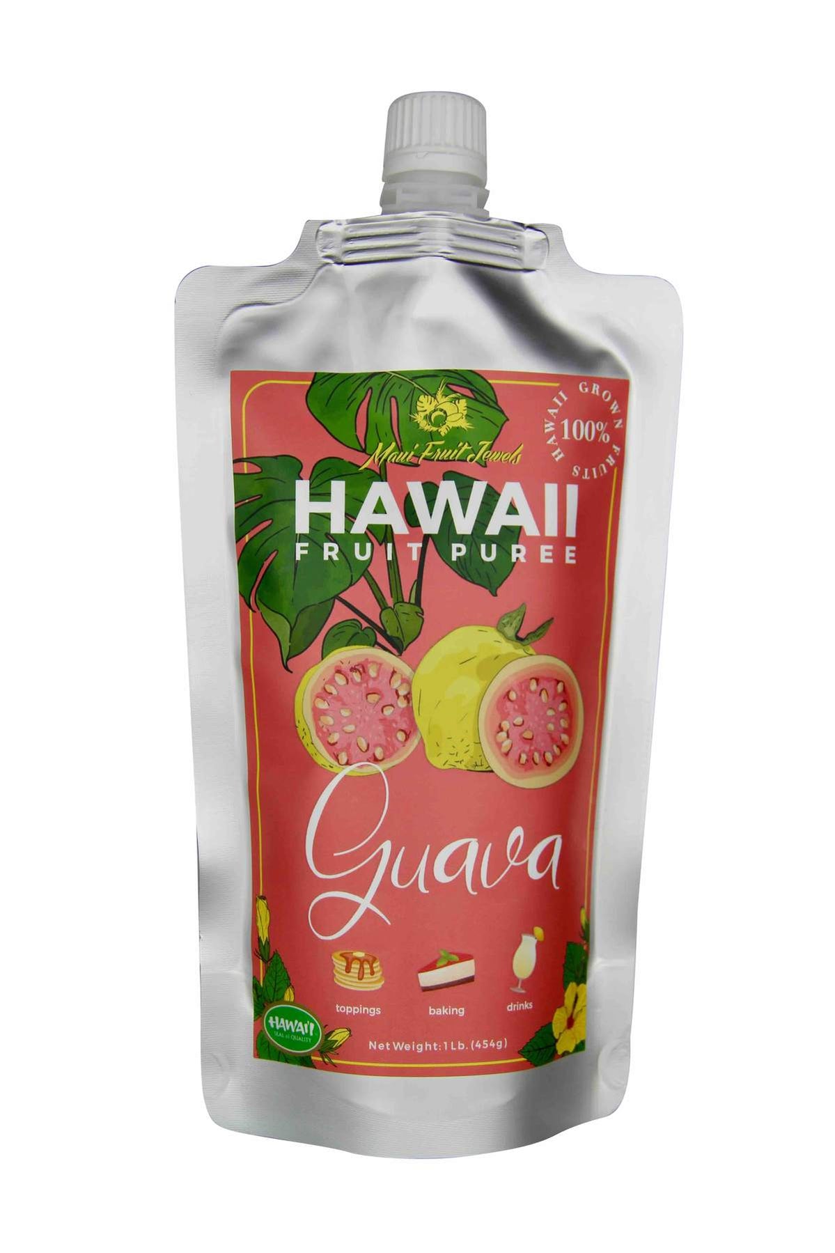 Maui Fruit Jewels Hawaiian Guava Puree — Snack Hawaii