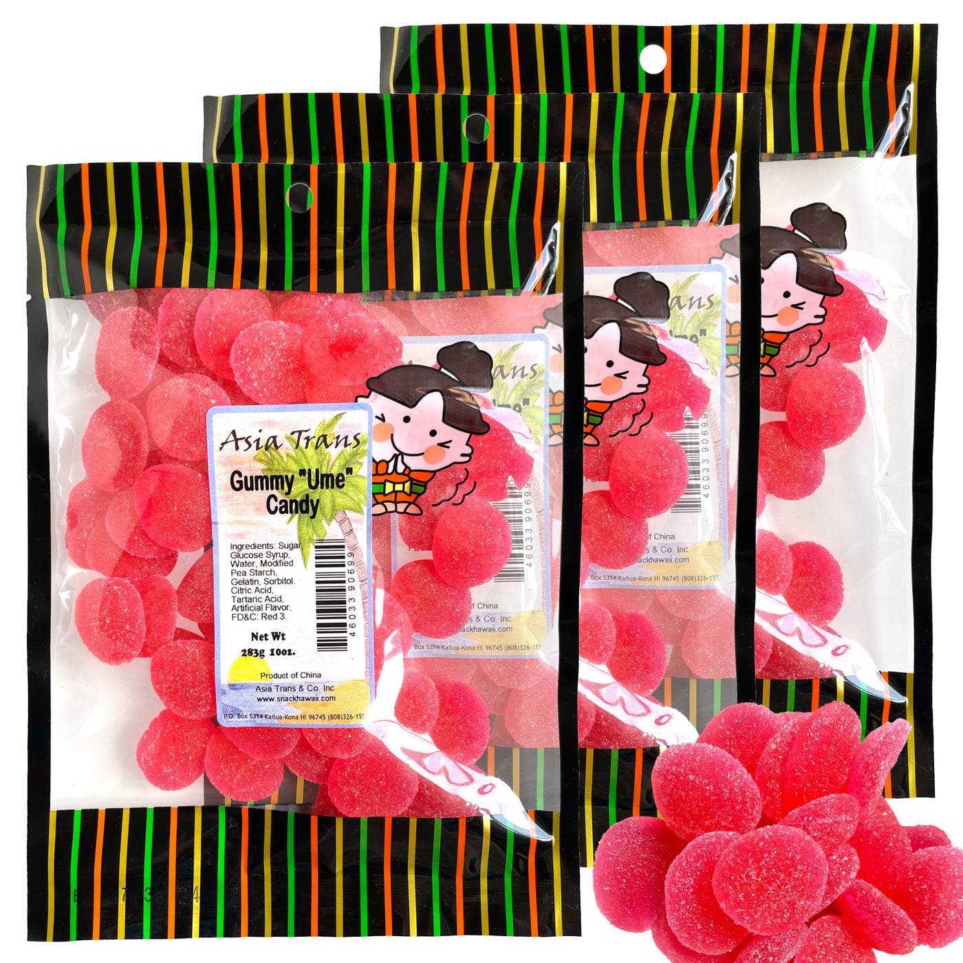 Gummy Ume Candy — Snack Hawaii