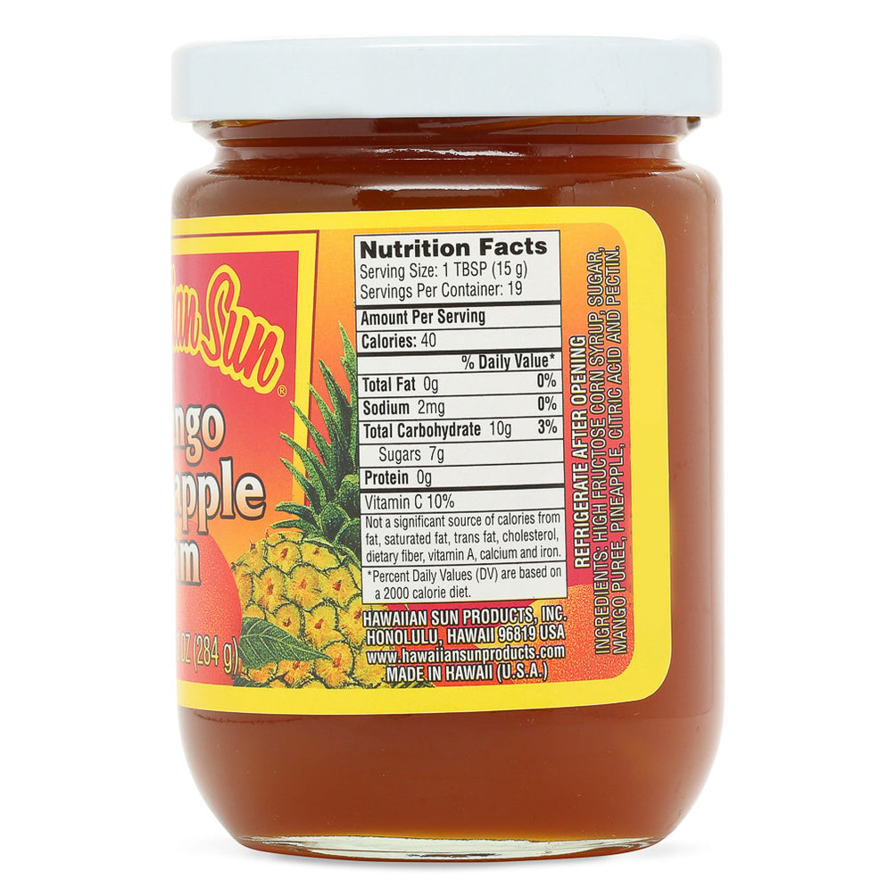 Hawaiian Sun Mango Pineapple Jam | 10 oz or 6 pk | Snack Hawaii