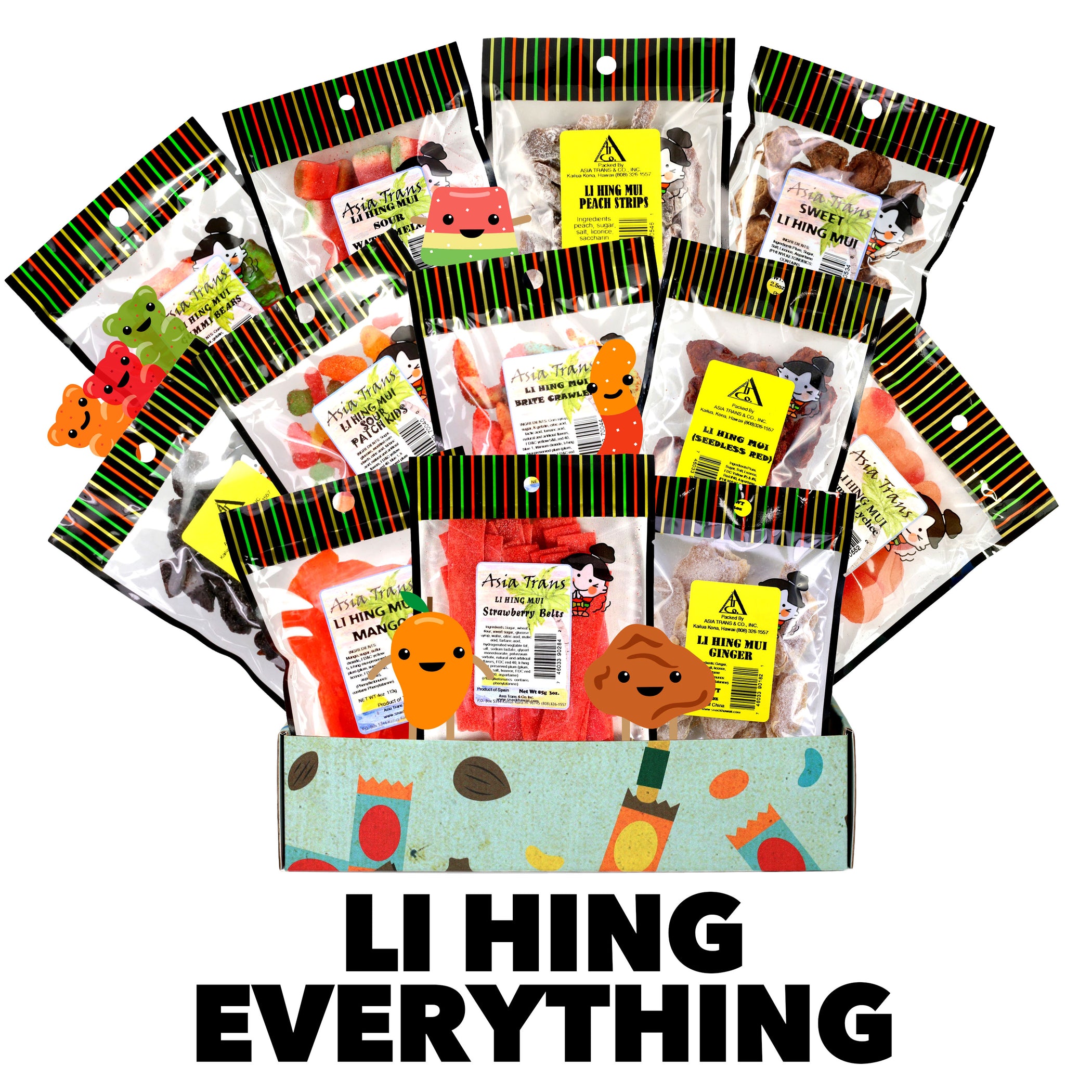 Li Hing Cherry 3 oz | Asian Snacks | Snack Hawaii