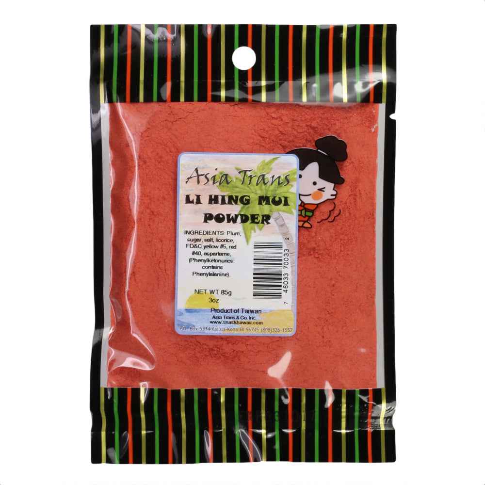 Li Hing Mui Powder 3 Oz | Hawaiian Snacks | Snack Hawaii