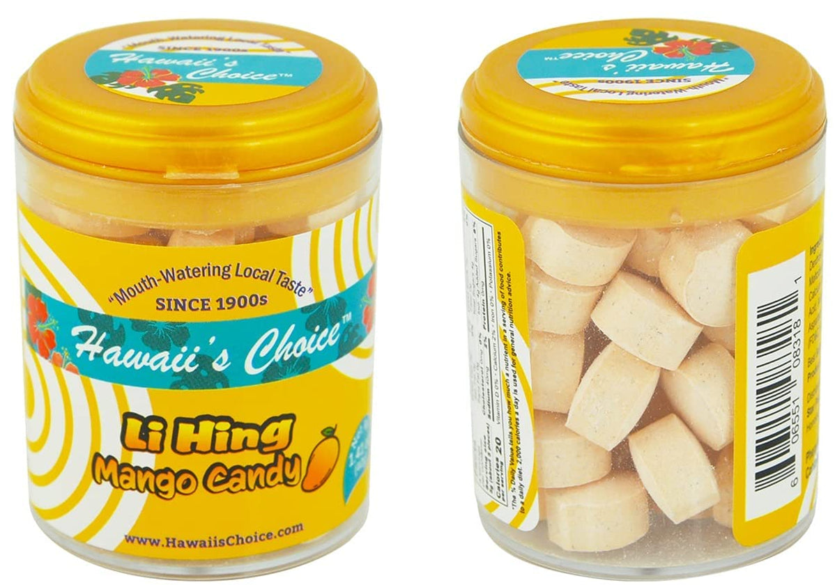 Hawaii's Choice Li Hing Mango Candy — Snack Hawaii
