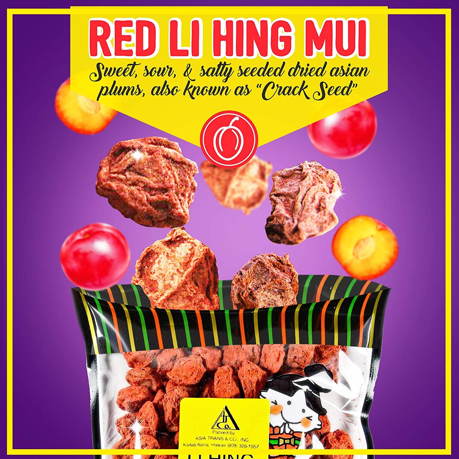 Red Li Hing Mui | Asian Snacks | Snack Hawaii