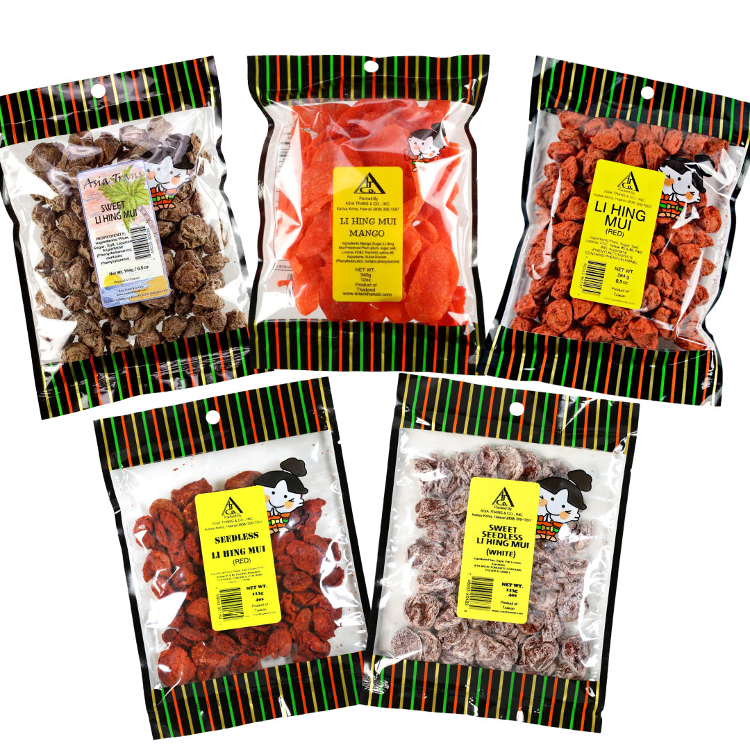 Crack Seed Favorites | Li Hing Mui Candy | Hawaiian Snacks