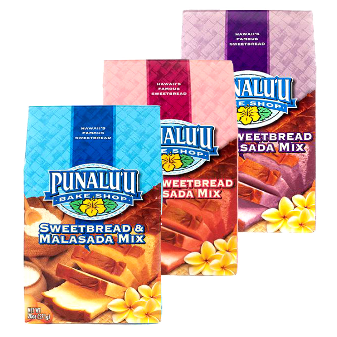 Punalu'u Bakery Malasada Mix Variety Pack | Snack Hawaii