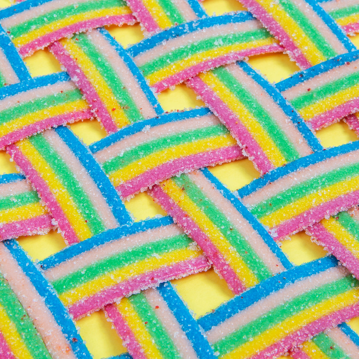 Rainbow Stripes Candy